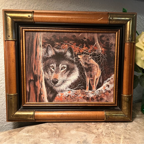 by David E. kenney | Art | David E Kinney Wolfs Original Canvas ...